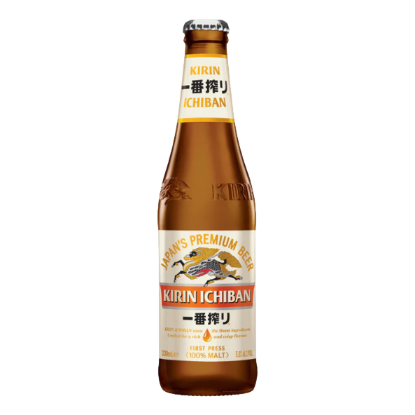 Kirin Ichiban Shibori Lager 330ml Bottle Single - Camperdown Cellars