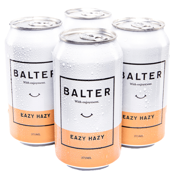 Balter Eazy Hazy 4.0% 375ml Can 4 Pack - Camperdown Cellars