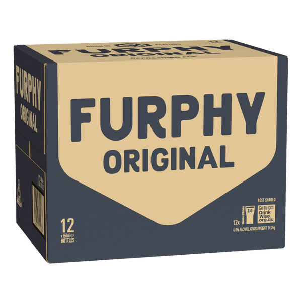 Furphy Original Refreshing Ale 750ml Bottle Case of 12 - Camperdown Cellars