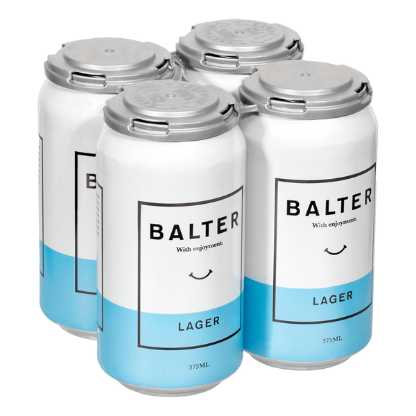 Balter Lager 375ml Can 4 Pack - Camperdown Cellars