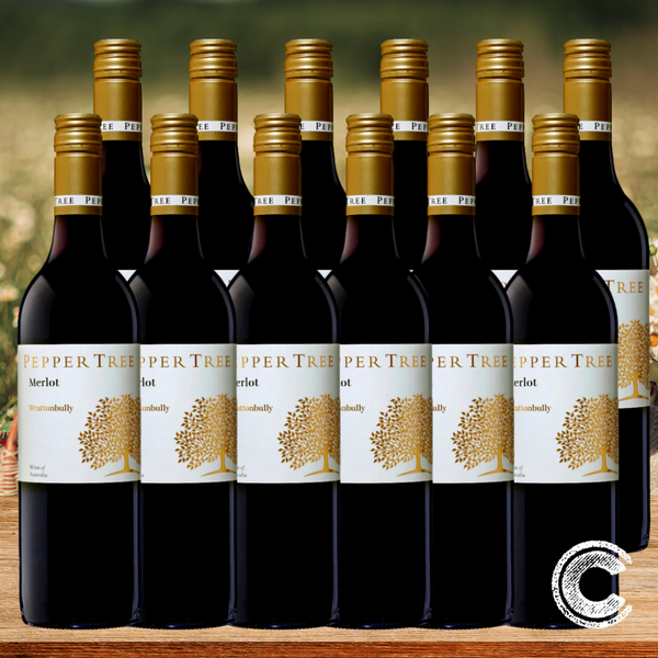 Pepper Tree Varietal Merlot - 12 Pack - Camperdown Cellars