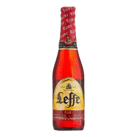 Leffe Ruby Fruited Red Ale 330 Bottle 6 Pack - Camperdown Cellars