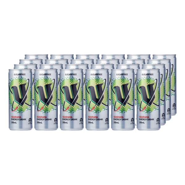 V Energy Drink Sugarfree 250ml Can Case of 24 - Camperdown Cellars