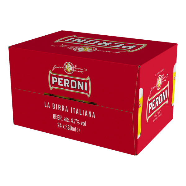 Peroni Red Lager 330ml Bottle Case of 24 - Camperdown Cellars
