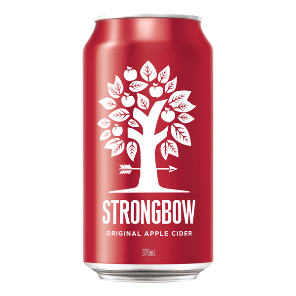 Strongbow Classic Apple Cider 375ml Can Case of 30 - Camperdown Cellars