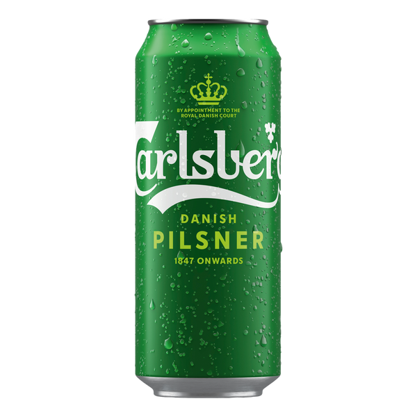 Carlsberg Danish Pilsner 500ml Can Single - Camperdown Cellars
