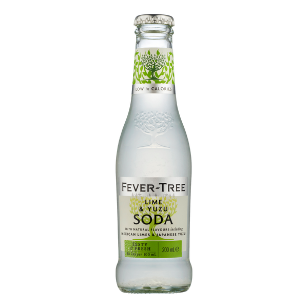 Fever Tree Lime & Yuzu Soda 200ml Bottle Single - Camperdown Cellars
