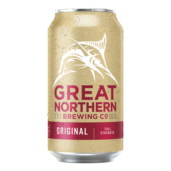Great Northern Original Lager 375ml Can 6 Pack - Camperdown Cellars