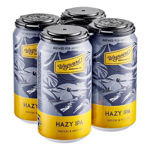 Wayward Hazy IPA 5.8% 375ml Can 4 Pack - Camperdown Cellars