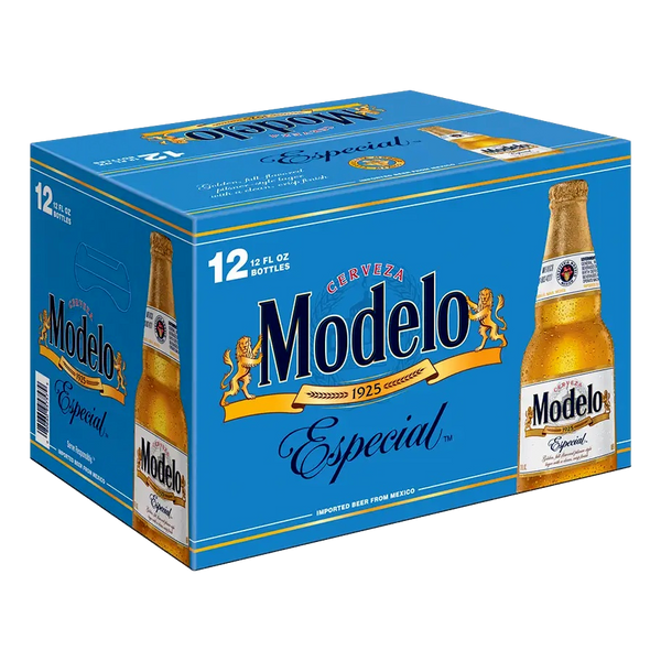 Modelo Especial Cerveza 355ml Bottle Case of 12 - Camperdown Cellars