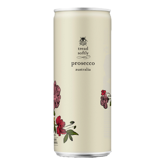 Tread Softly Prosecco 250ml Can Case of 24 - Camperdown Cellars