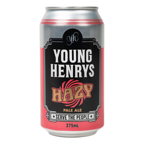 Young Henrys Hazy Pale Ale 375ml Can 4 Pack - Camperdown Cellars