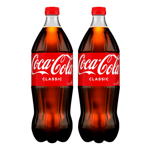 Coca-Cola Classic 1.25L Bottle 2 Pack - Camperdown Cellars