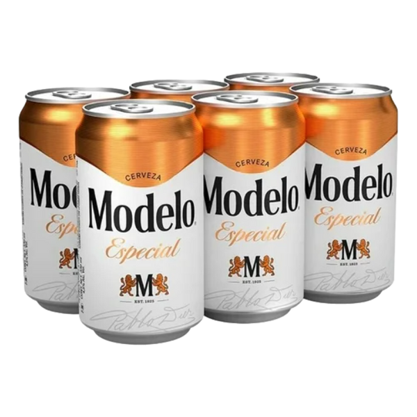 Modelo Especial Cerveza 330ml Can 6 Pack - Camperdown Cellars
