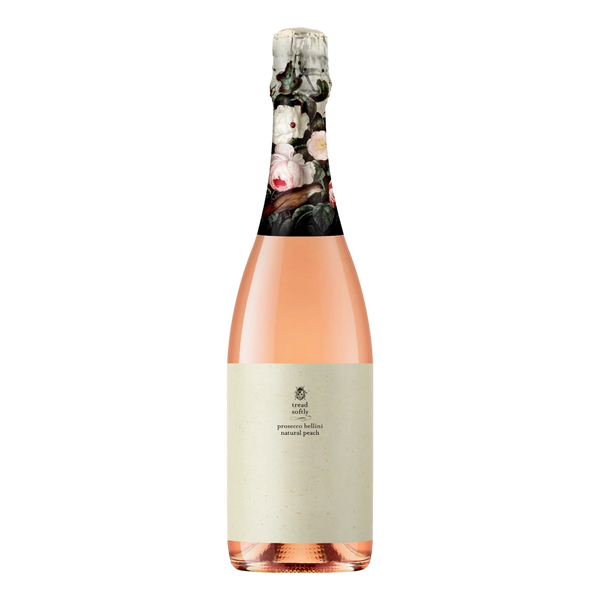 Tread Softly 10% Natural Peach Prosecco Bellini - Camperdown Cellars
