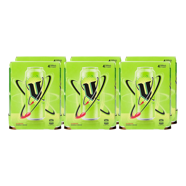 V Energy Drink Original 500ml Can Case of 24 - Camperdown Cellars