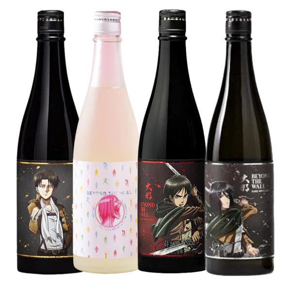 Attack on Titan Beyond The Wall Limited Edition Sake Set - Camperdown ...