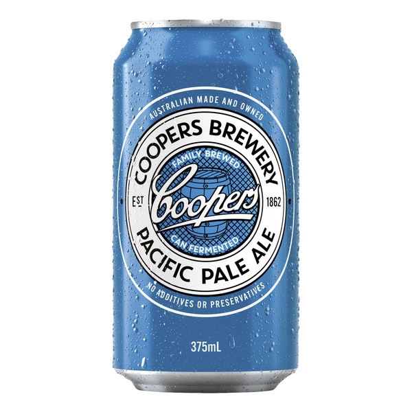 Coopers Pacific Pale Ale 375ml Can Single - Camperdown Cellars