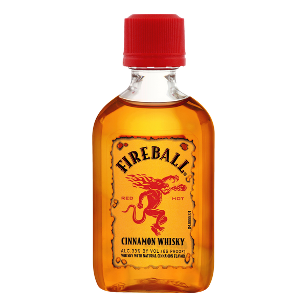 Fireball Cinnamon Whisky Liqueur Mini 50ml 6 Pack - Camperdown Cellars