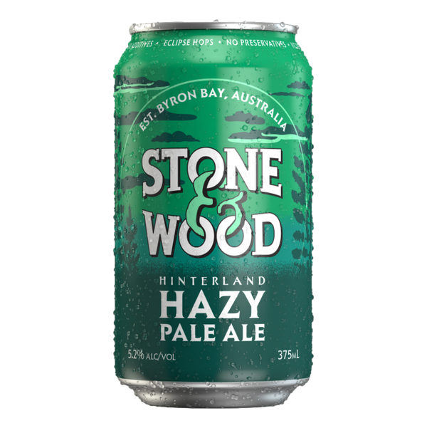 Stone & Wood Hinterland Hazy Pale Ale 375ml Can Single - Camperdown Cellars