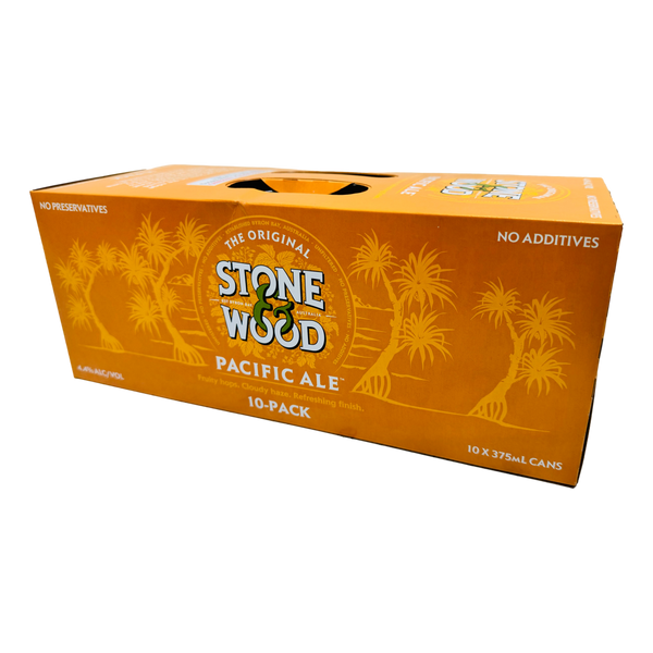 Stone & Wood Pacific Ale 375ml Can 10 Pack - Camperdown Cellars