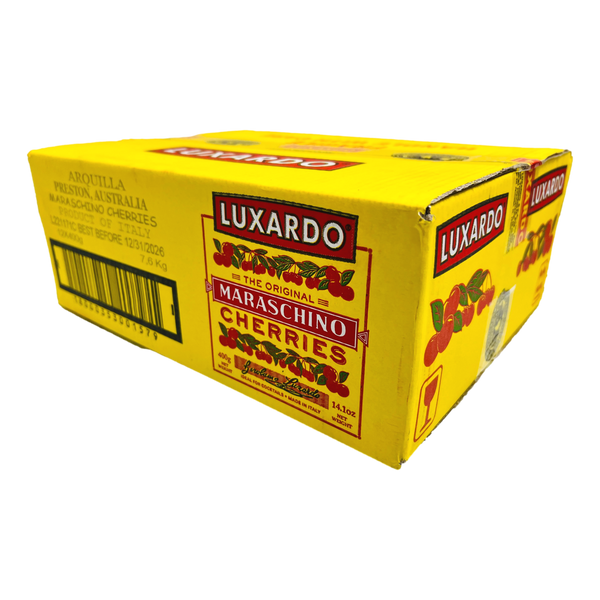 Luxardo Maraschino Cocktail Cherries in Syrup 400g Jar - Case of 12 ...