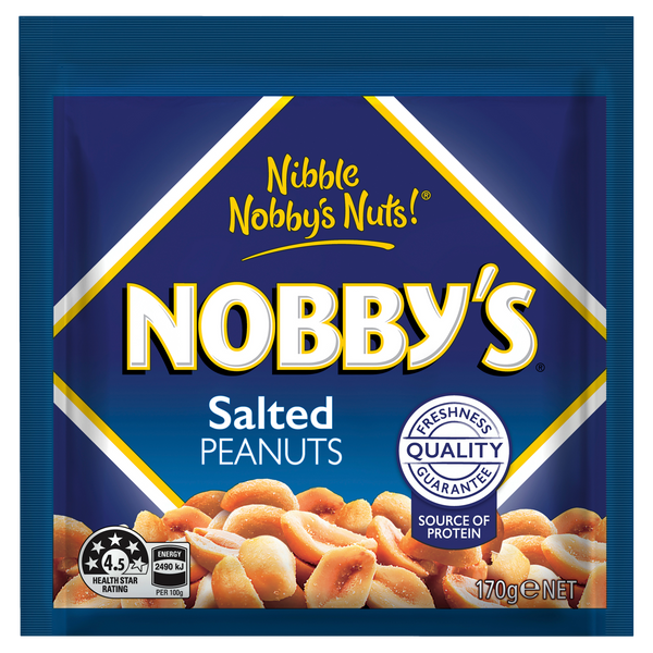 Nobby's Salted Peanuts 170g - Camperdown Cellars