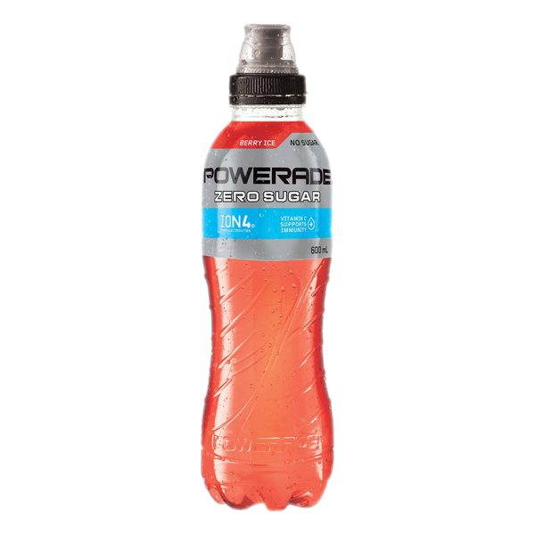 Powerade ZERO SUGAR Berry Ice 600ml Single - Camperdown Cellars
