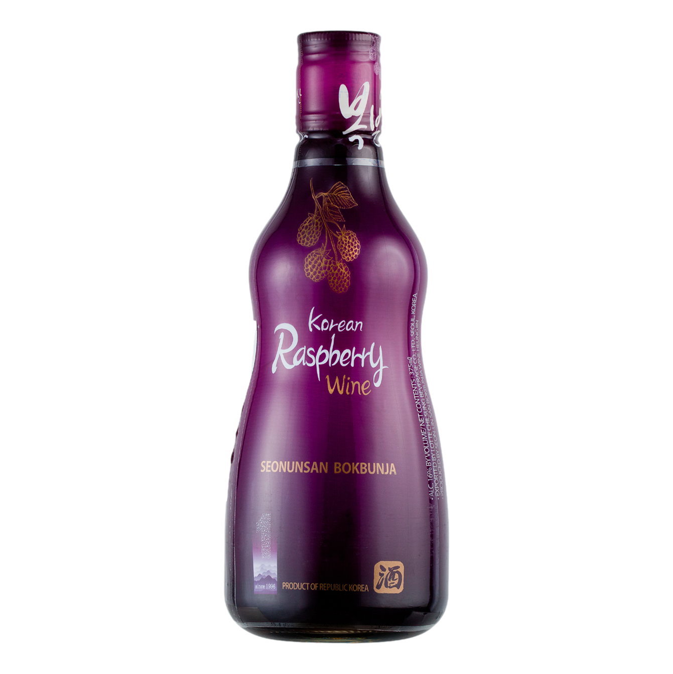Seonunsan Korean Raspberry Wine 375ml - Camperdown Cellars