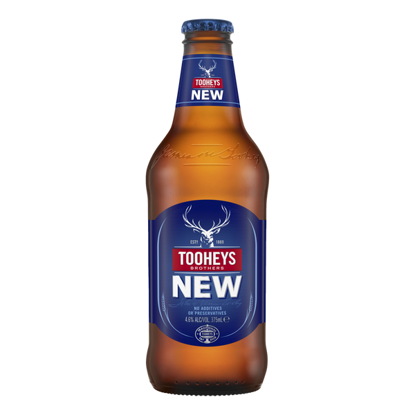 Tooheys New Lager 375ml Bottle 6 Pack - Camperdown Cellars