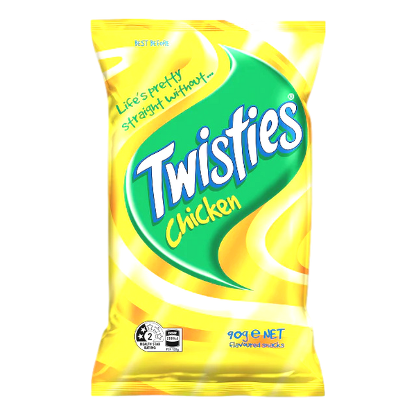 Twisties Chicken Snacks 90g - Camperdown Cellars