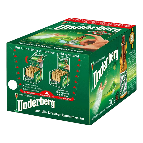 Underberg Bitters 20ml Bottle 30 Pack - Camperdown Cellars