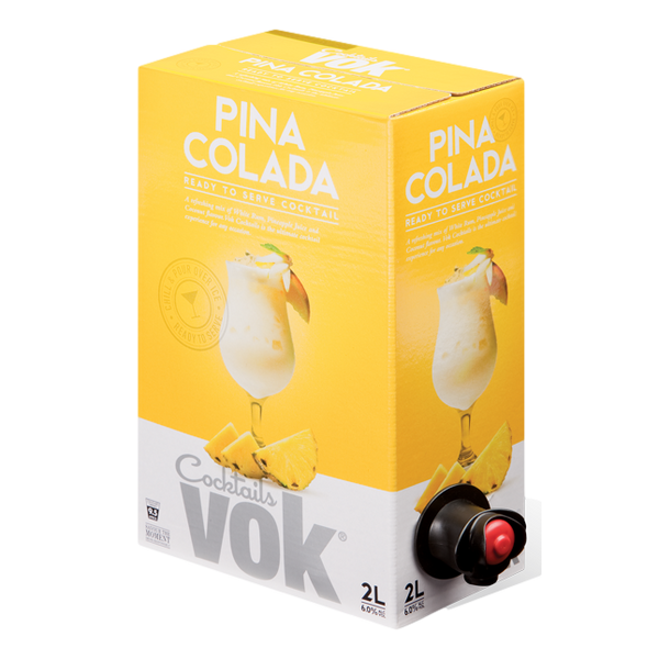 VOK Cocktails Pina Colada Cask 2L - Camperdown Cellars