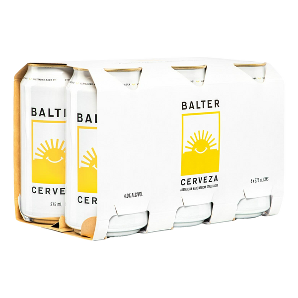 Balter Cerveza 375ml Can 6 Pack - Camperdown Cellars
