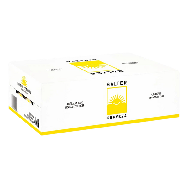 Balter Cerveza 375ml Can Case of 24 - Camperdown Cellars