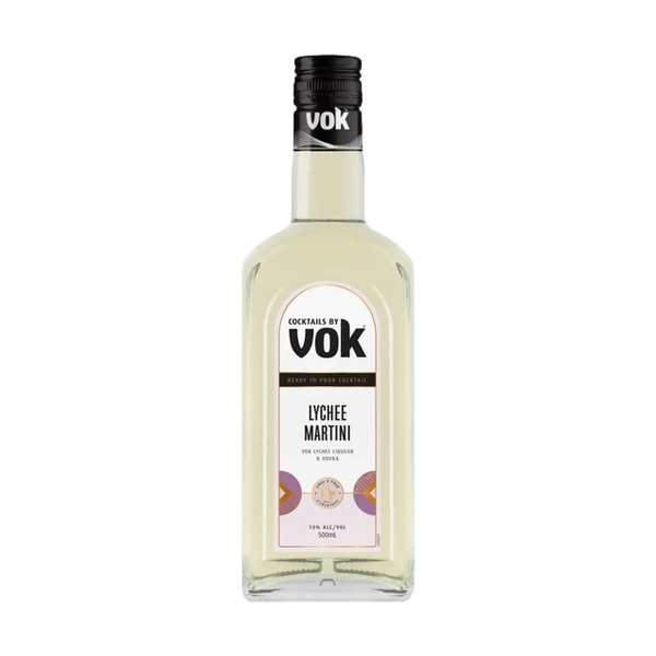 VOK Cocktail Lychee Martini Mixer 500ml - Camperdown Cellars